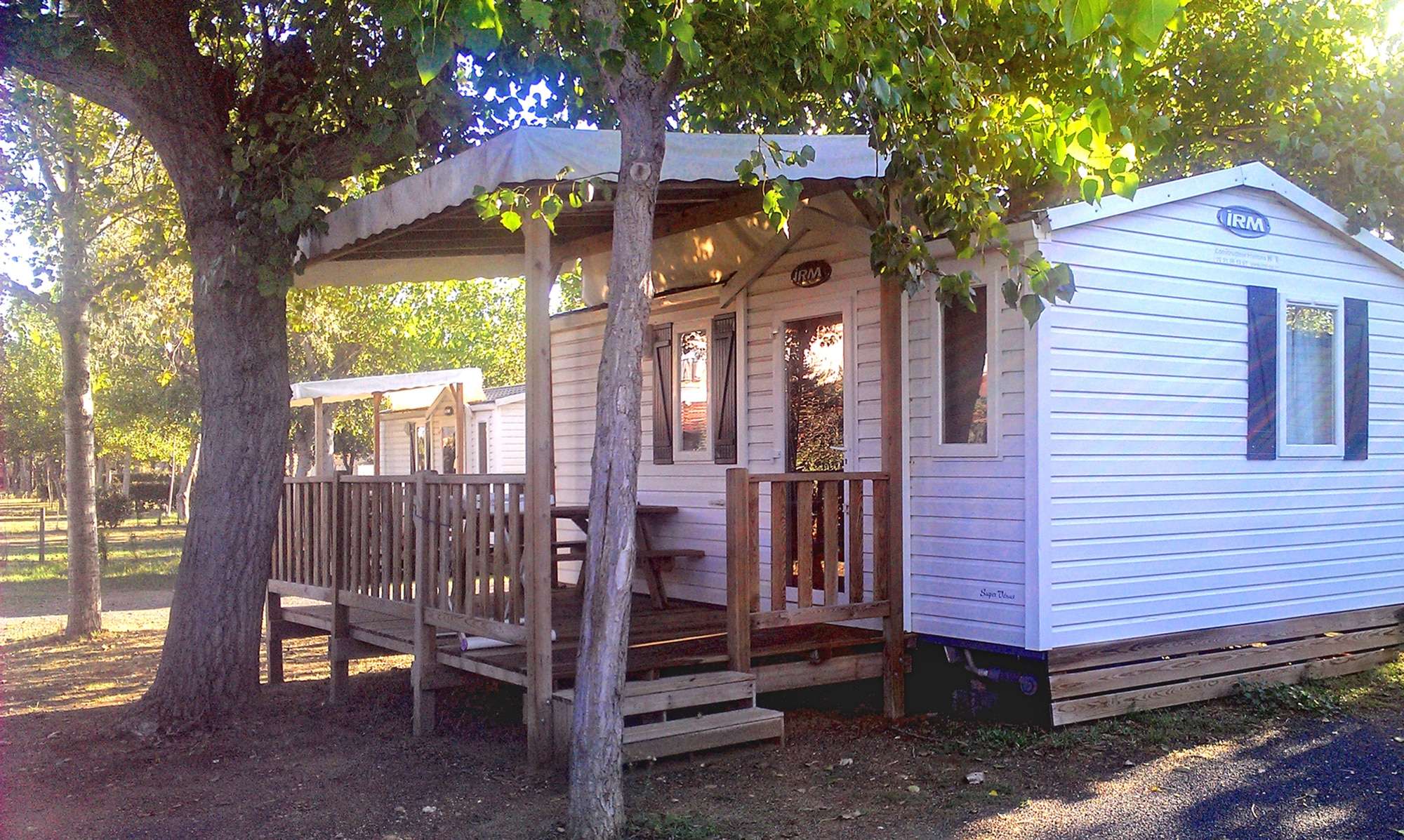 Vermietung Mobilheim 4 Personen in Marseillan - 2 Zimmer - 24m2